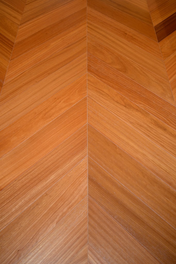 African Doussie Herringbone Collection NYC Wood Floors | Herringbone ...
