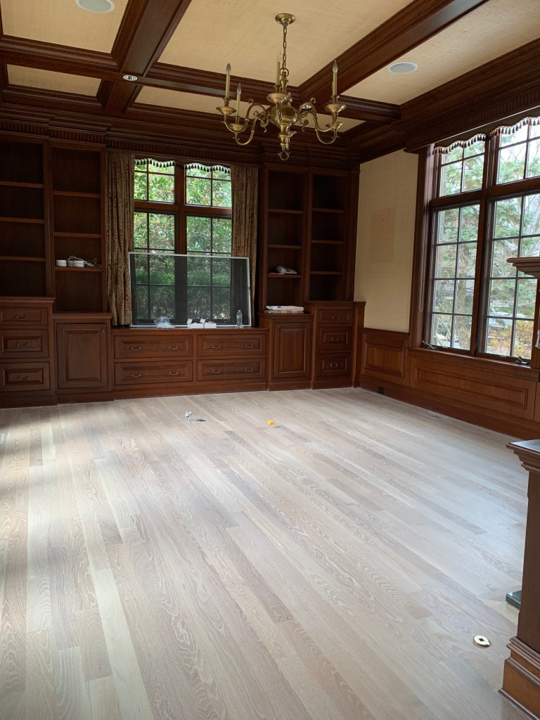 Sanding and Finishing: Diamond Oil - NYC Wood Floors | Herringbone ...